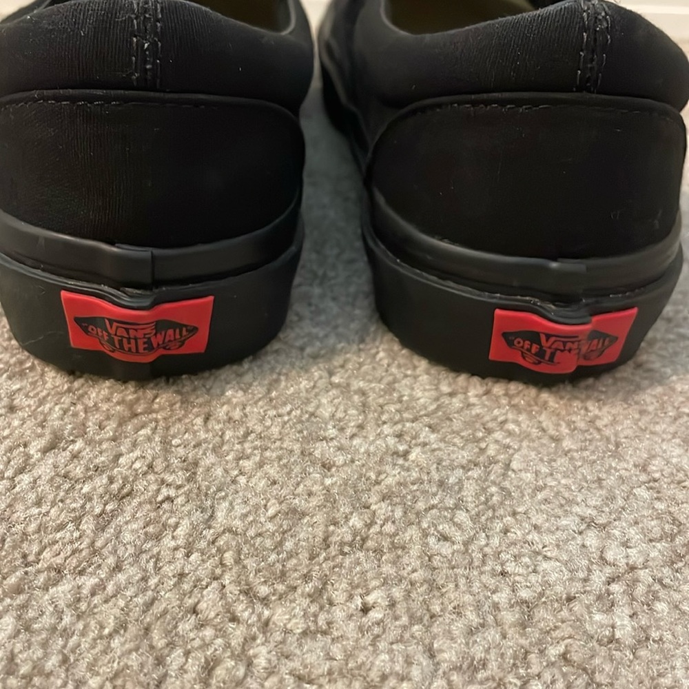 Vans Classic Slip On, All Black - Gem